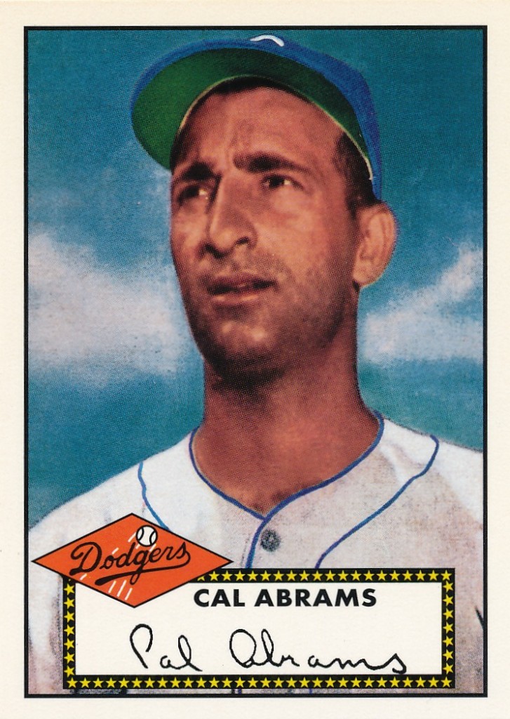 Abrams-1995-ToppsDodgersArchive-BrooklynDodgers (front) - Jewish ...