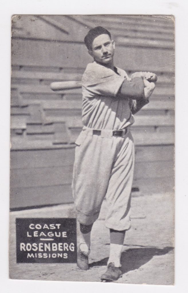 Rosenberg-H Zeenut - Jewish Baseball Museum