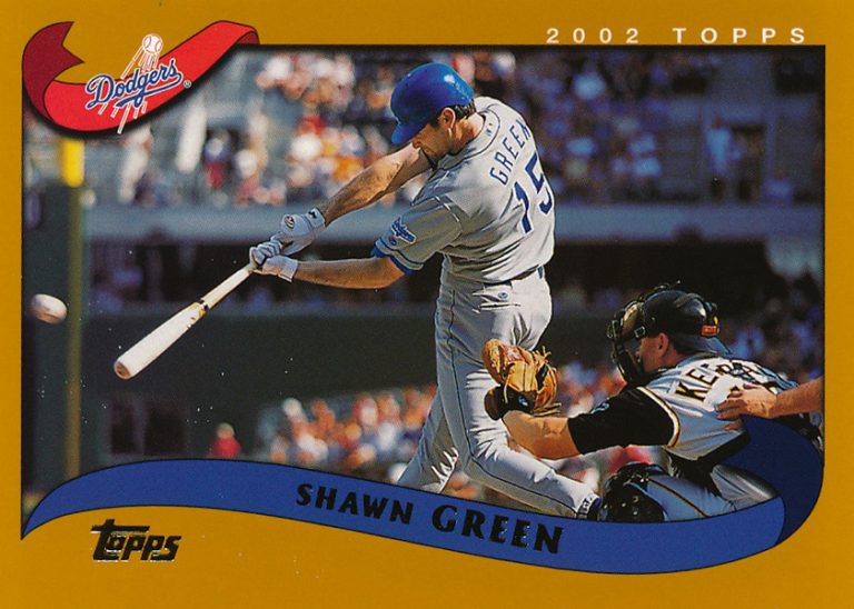 Connecting with Shawn Green through his baseball cards - Jewish ...
